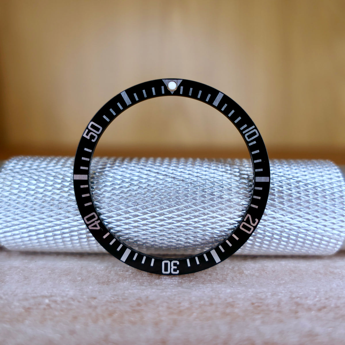 SRP/SNZH Bezel Insert - Black OEM SRP Style - Flat – Secondhand Mods