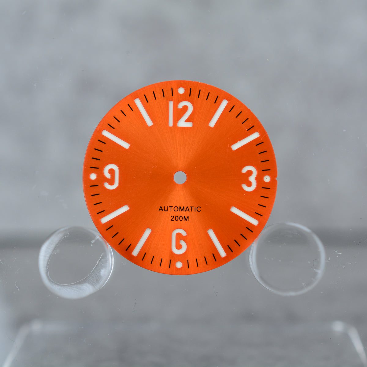 Sunburst Orange Sandwich Dial, 28.5mm – Secondhand Mods