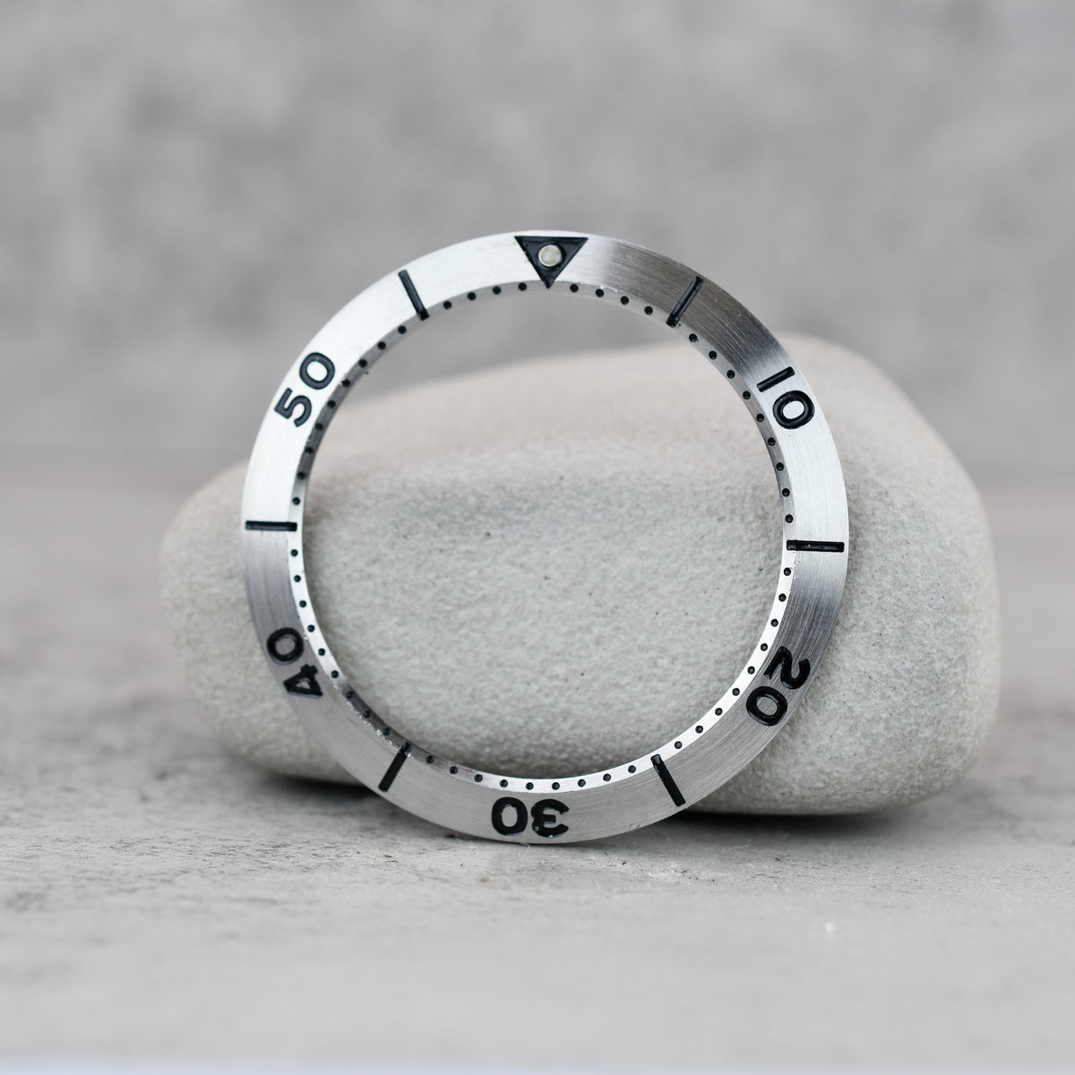Sumo Brushed Silver Bezel Insert – Secondhand Mods