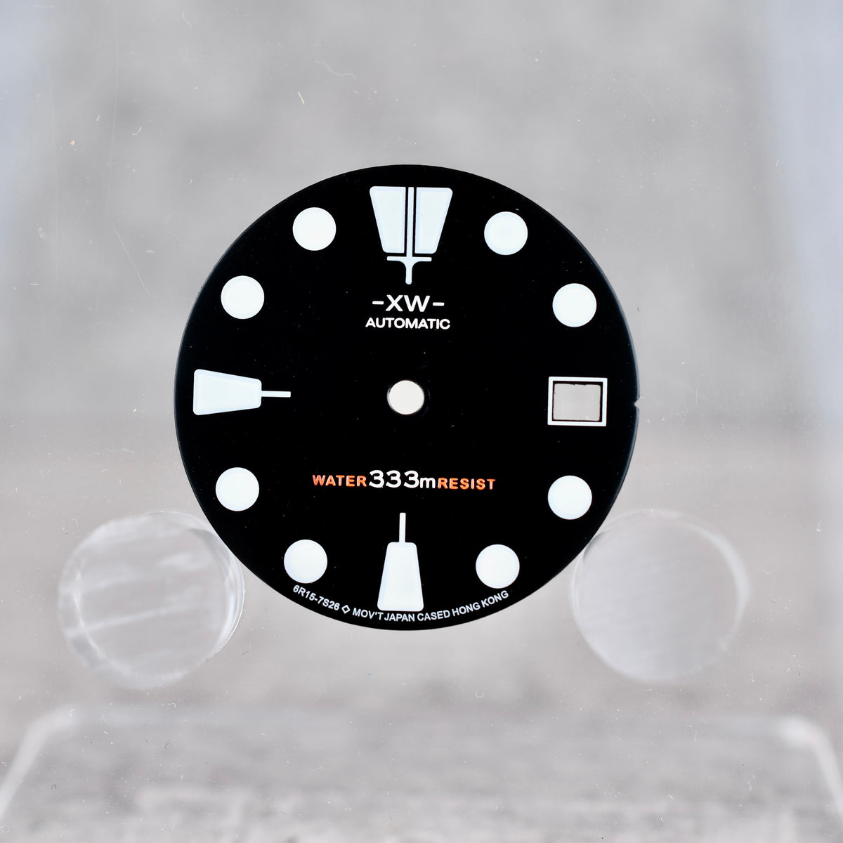 Dagaz Polished Black "XW" Diver Dial, 28.5mm – Secondhand Mods