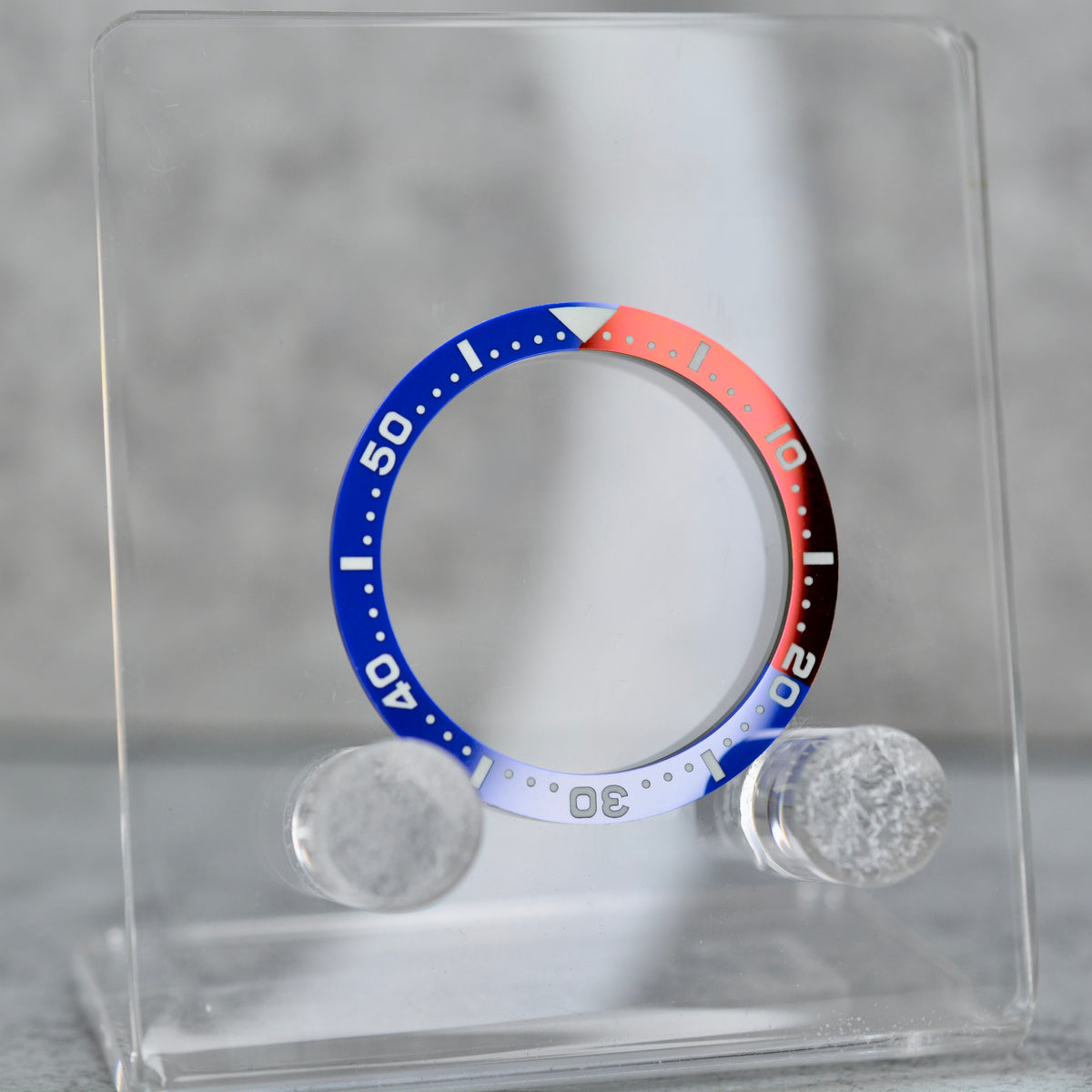 SKX013 Blue & Metallic Red "Pepsi" Bezel Insert - New – Secondhand Mods