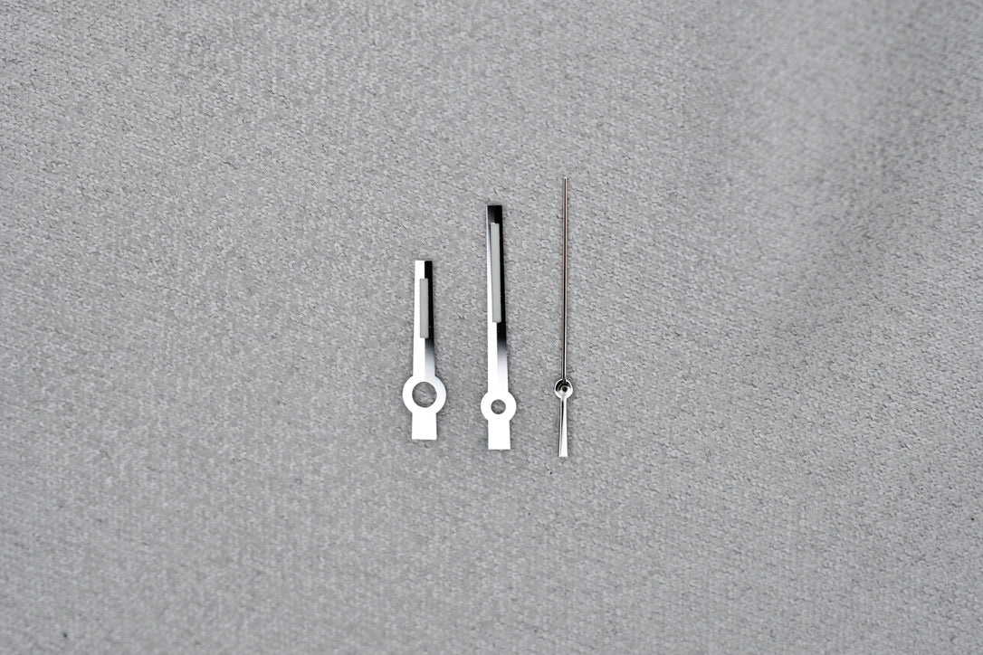 Polished Silver DateJust Hand Set – Secondhand Mods