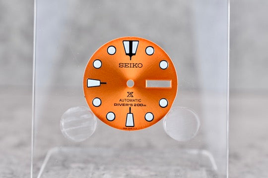 OEM Seiko SRPC95 Orange "Nemo" Dial, 28.5mm - Rare – Secondhand Mods