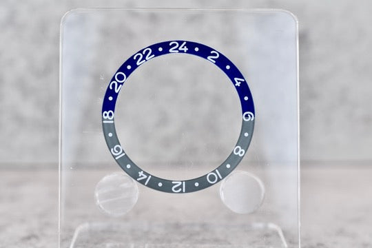 SKX007/SRPD Blue & Grey GMT "Glass" Bezel Insert – Secondhand Mods