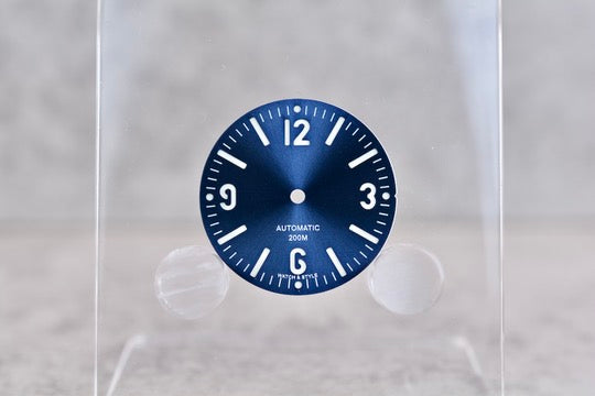 Blue Sunburst Sandwich Dial, 28.5mm - New – Secondhand Mods