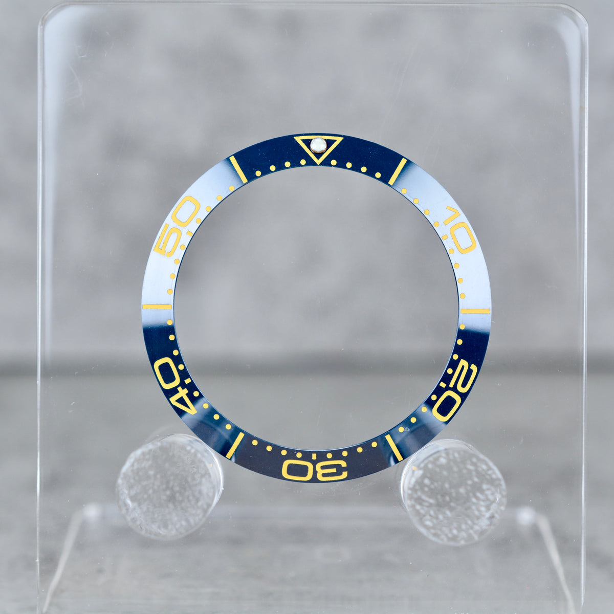 SKX007/SRPD Blue & Yellow "Seamaster" Bezel Insert – Secondhand Mods