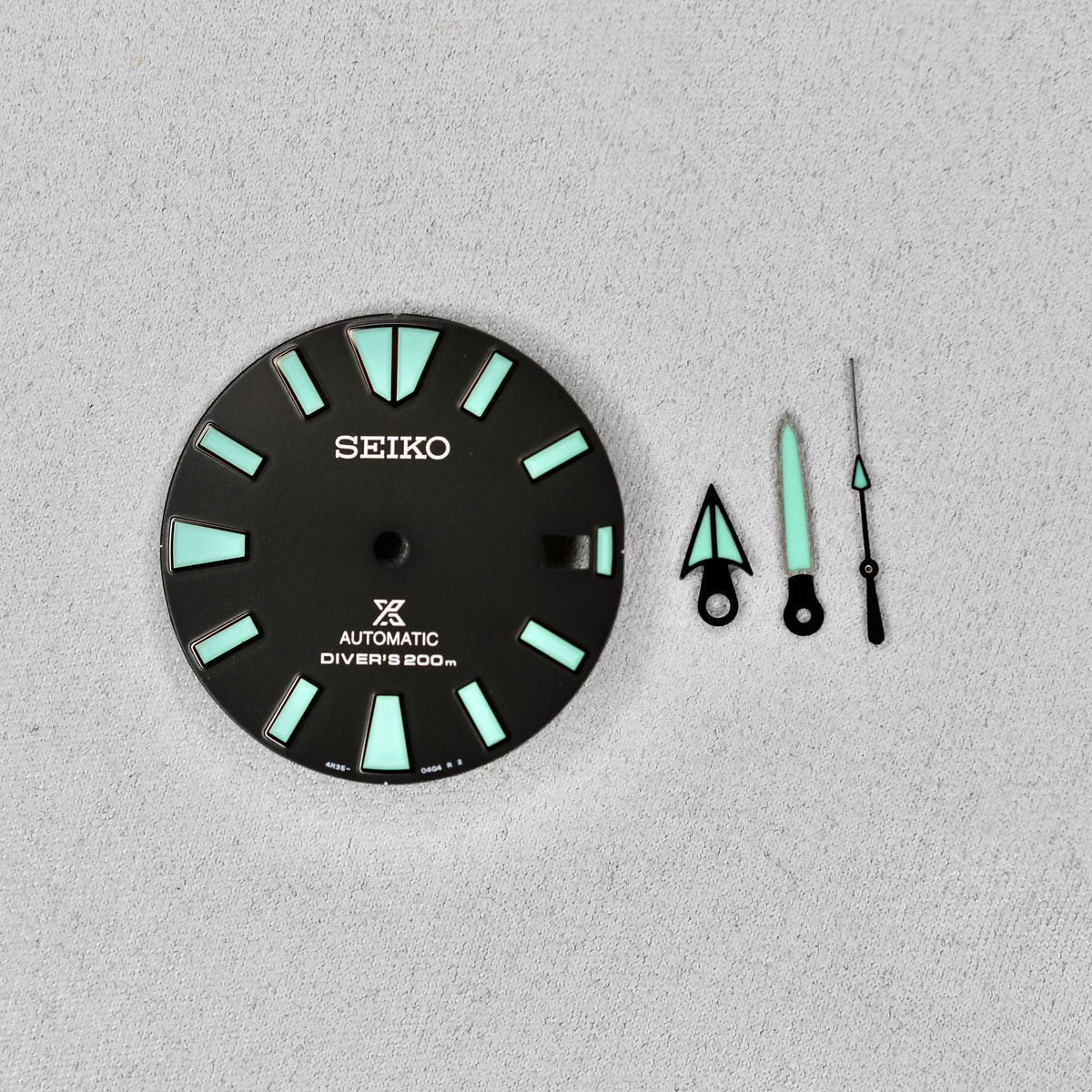 OEM Seiko SRPH97 King Samurai Ltd Night Vision Dial + Hands, 28.5mm ...