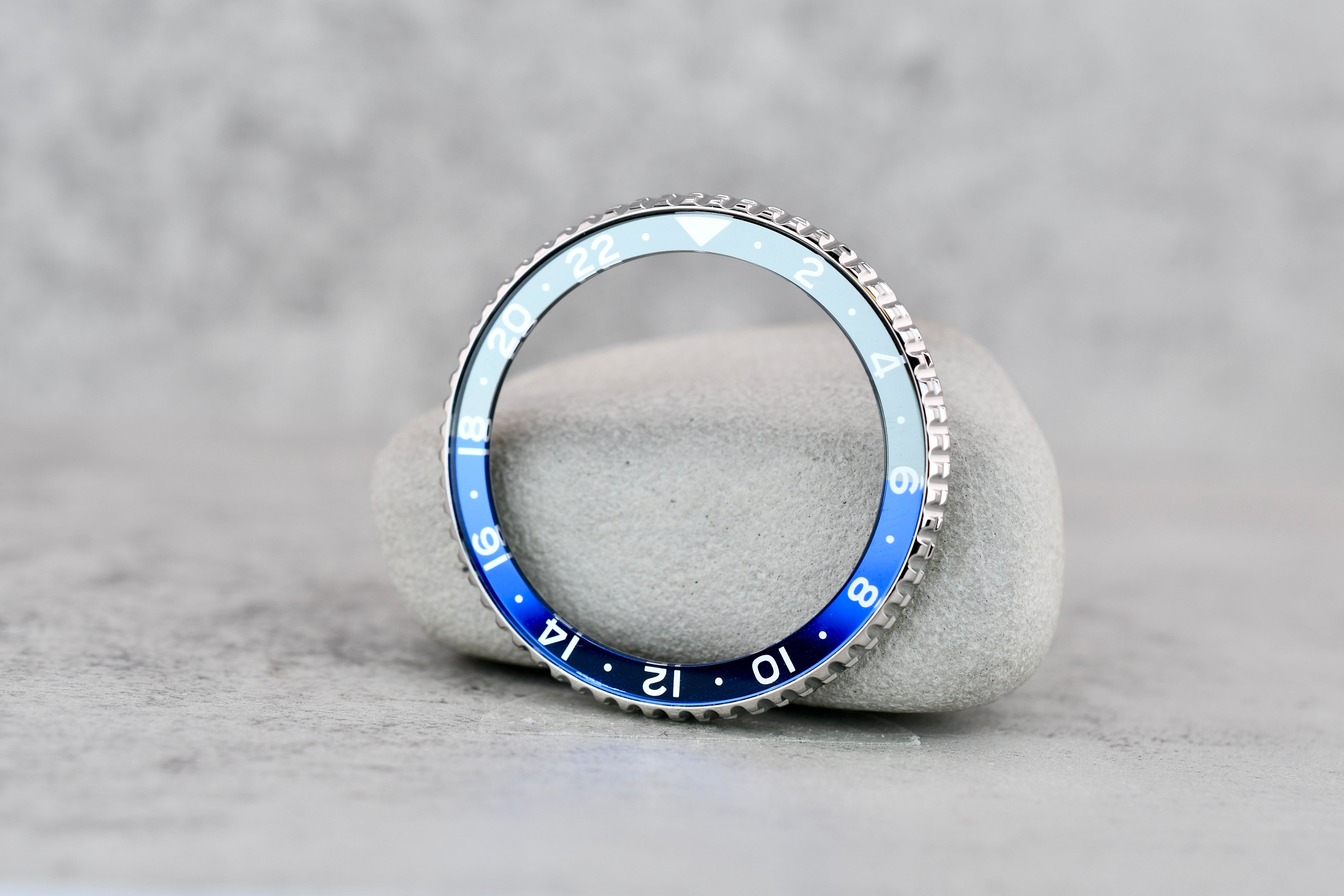 OEM Seiko SSK003 Black & Blue Bezel & Insert Combo – Secondhand Mods
