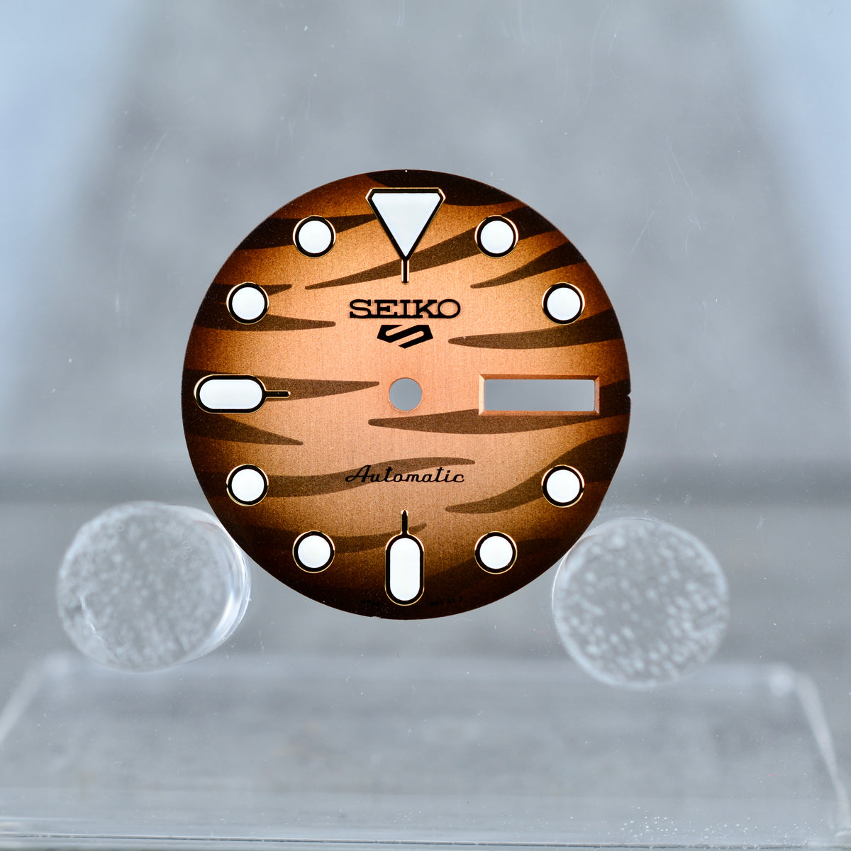 OEM Seiko SRPL45 "Sumatra Tiger" Dial, 28.5mm - New – Secondhand Mods